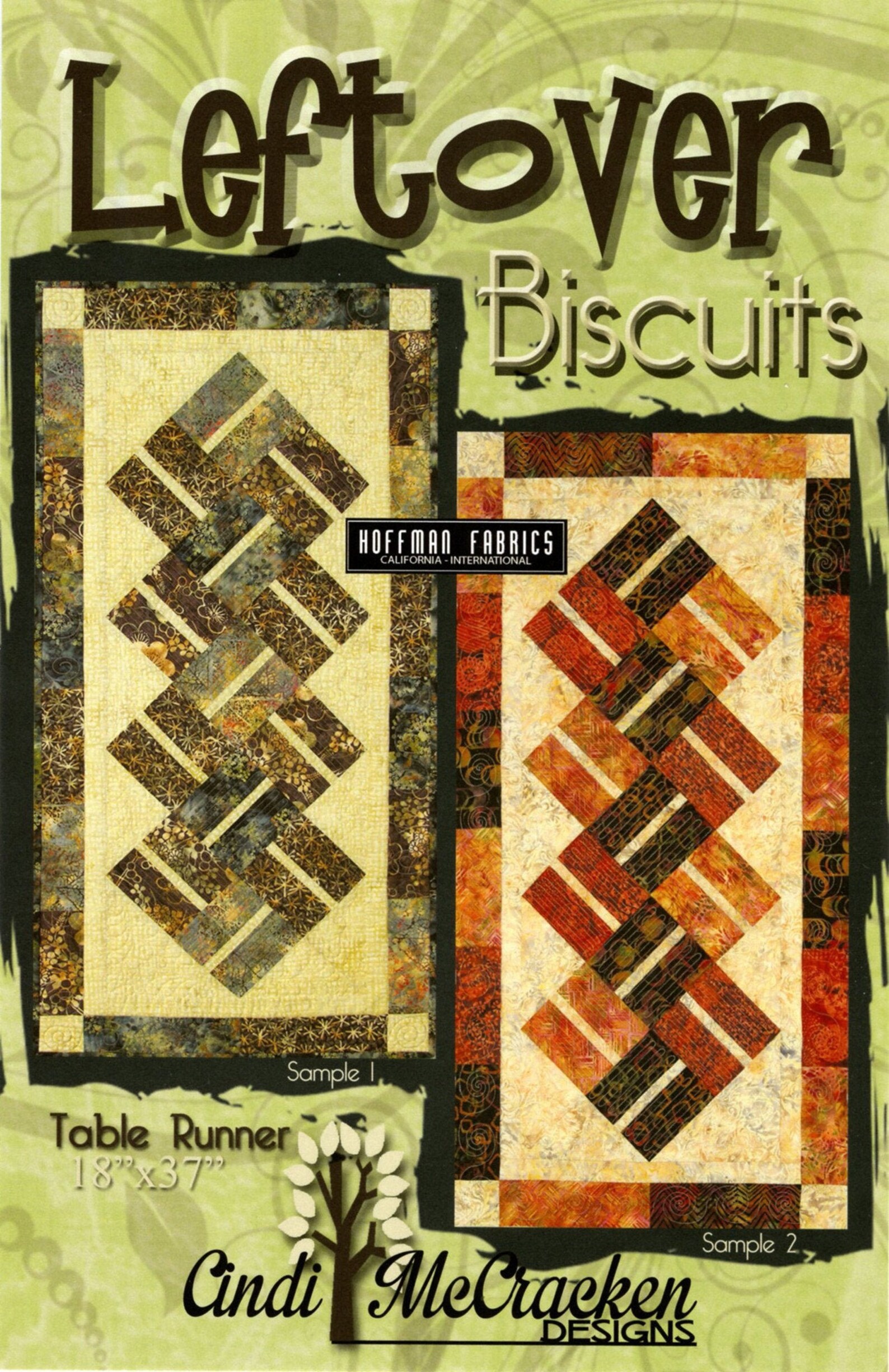 Leftover Biscuits Table Runner Quilting Pattern From Cindi Mccracken ...