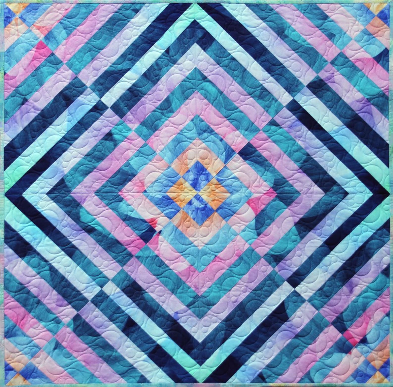 Fractured Flowers Quilt Quilting Pattern From Cindi Mccracken Designs ...