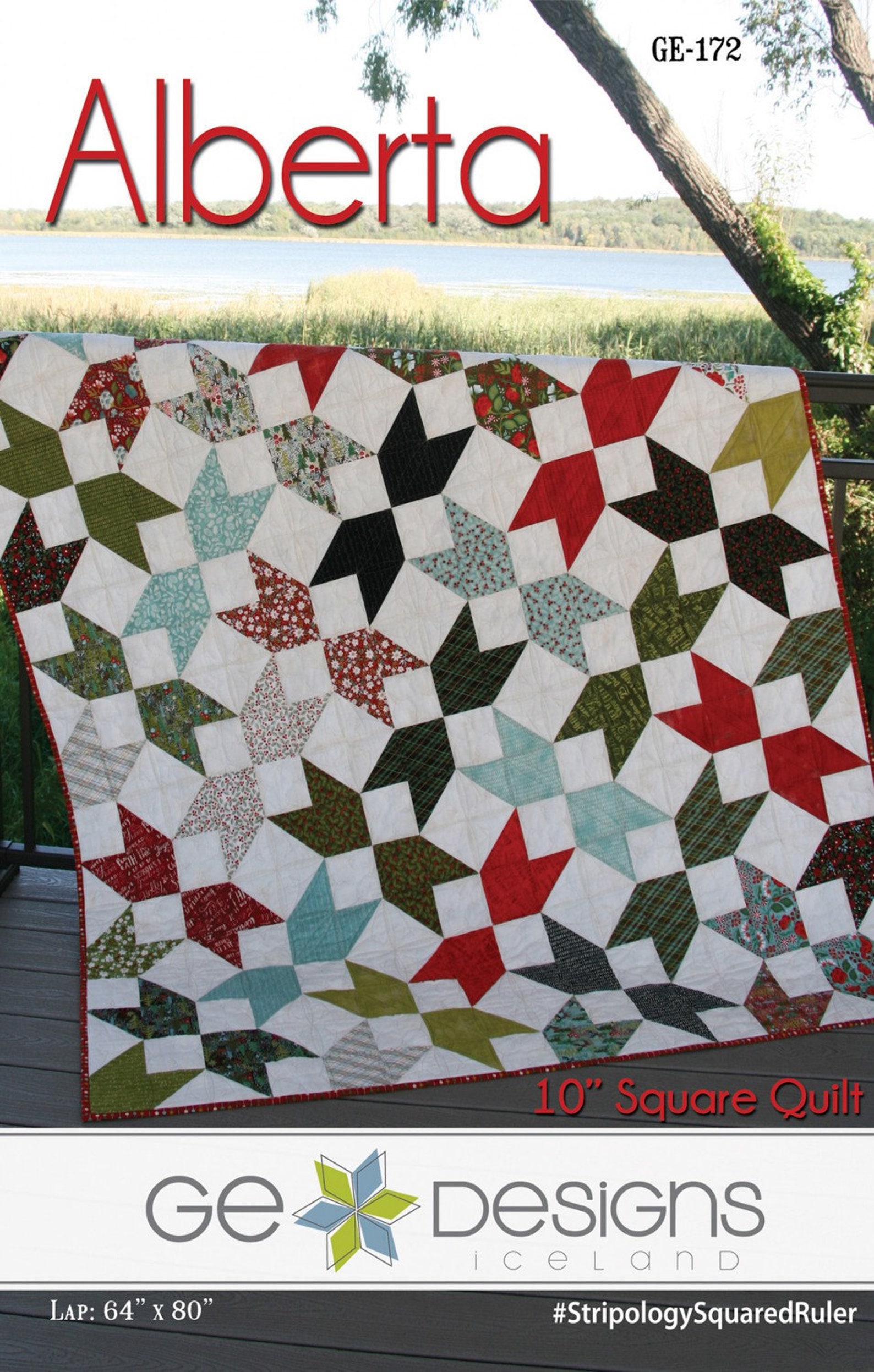 Alberta Quilt Pieced Quilting Pattern From G.E. Quilt Designs - Etsy