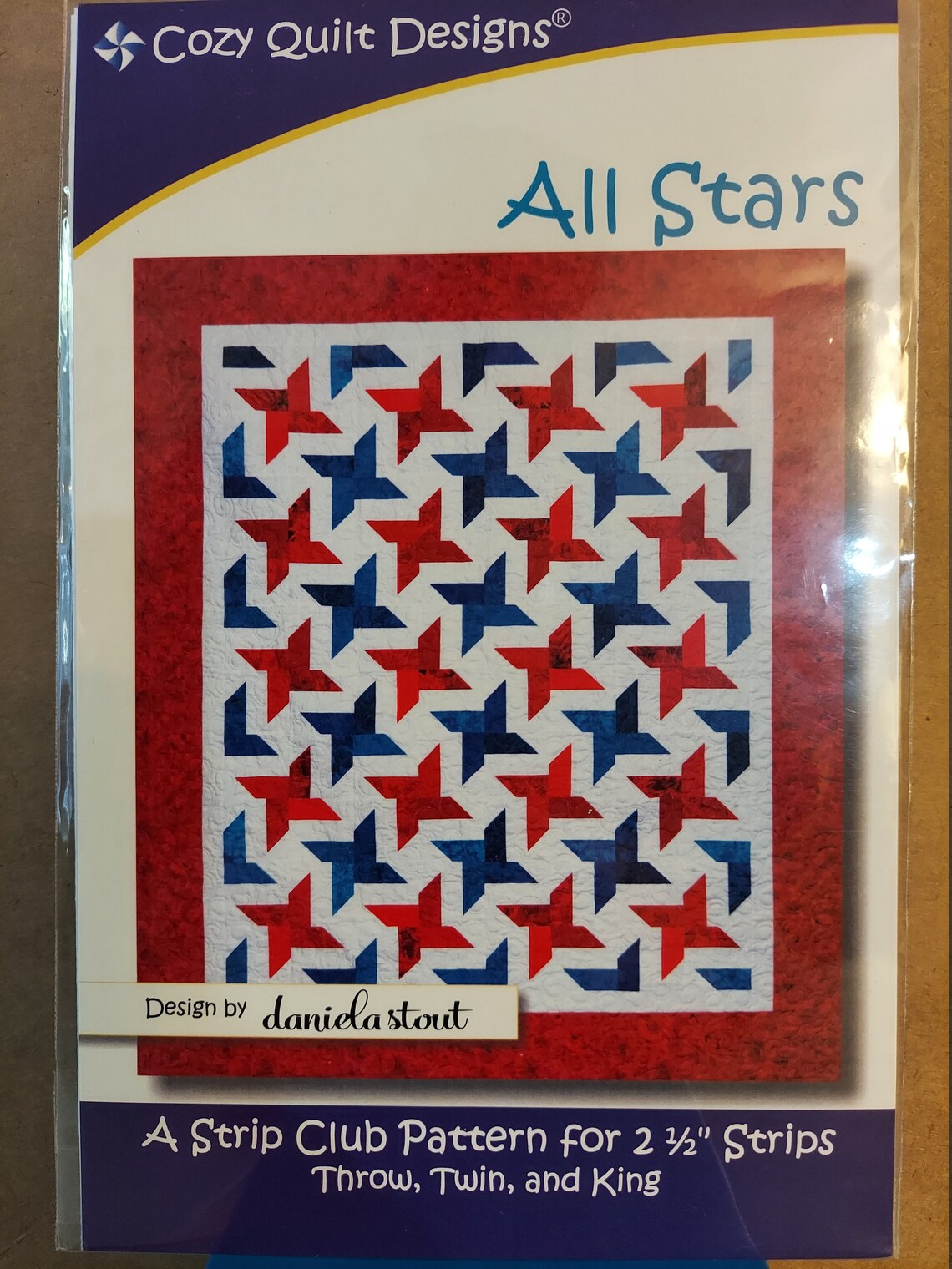 All Stars Quilt Quilting and Sewing Pattern From Cozy Quilt | Etsy