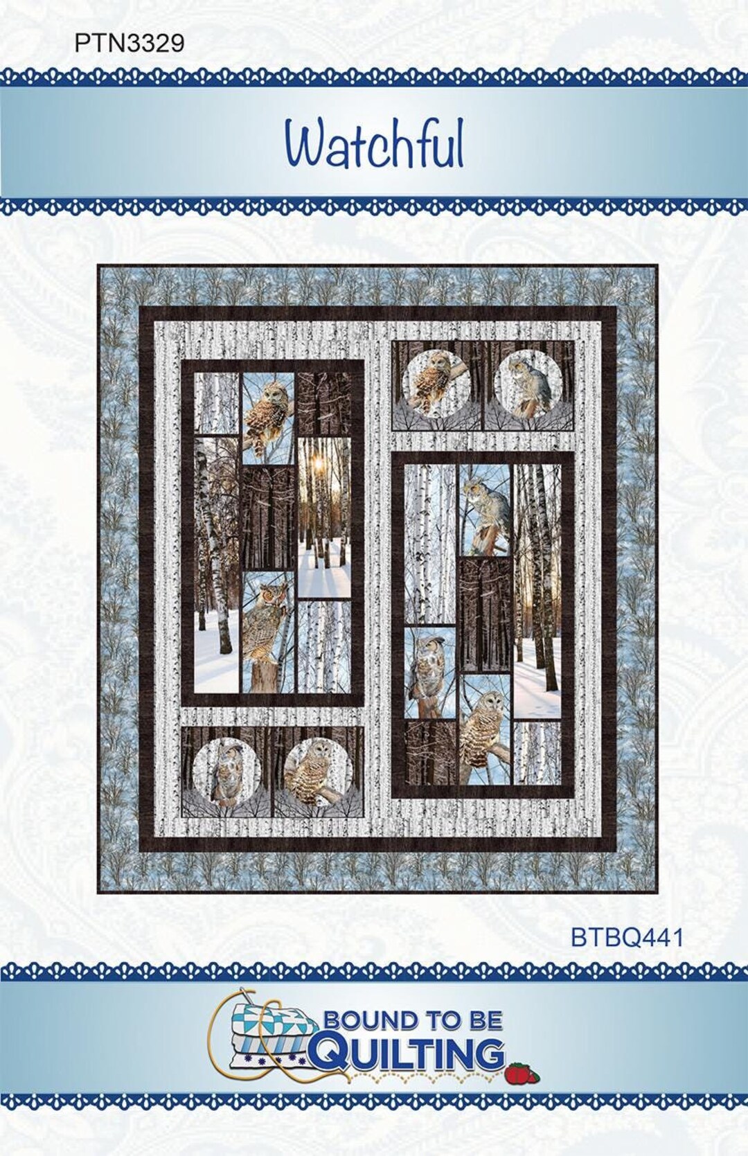 Watchful Quilt Pattern, From Bound to Be Quilting BRAND NEW, Please See ...
