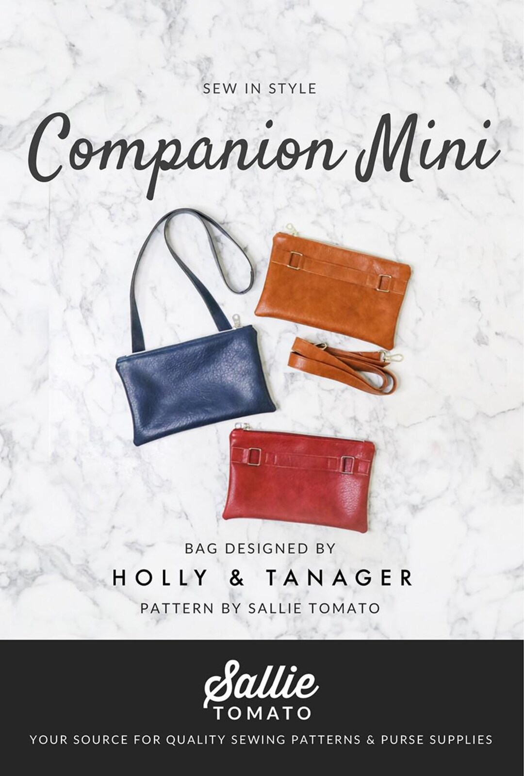 Companion Mini Sewing Pattern From Sallie Tomato BRAND NEW, Please See ...