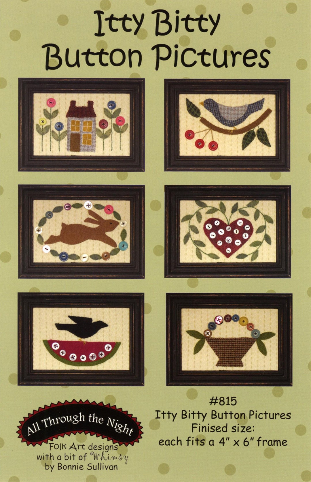 Itty Bitty Button Pictures Sewing Pattern From All Through the Night ...