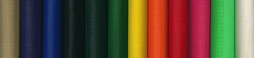 Pet Vinyl Mesh Screen- 16 Colors to Choose From, Each Roll is 18" Inch ...