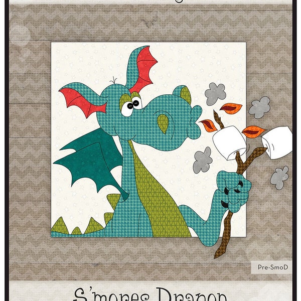 Dragon Applique - Etsy