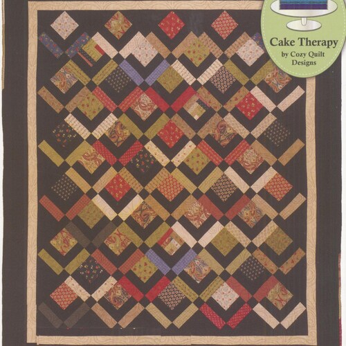 Three Layer Cake Quilt Quilting Pattern From Cozy Quilt - Etsy