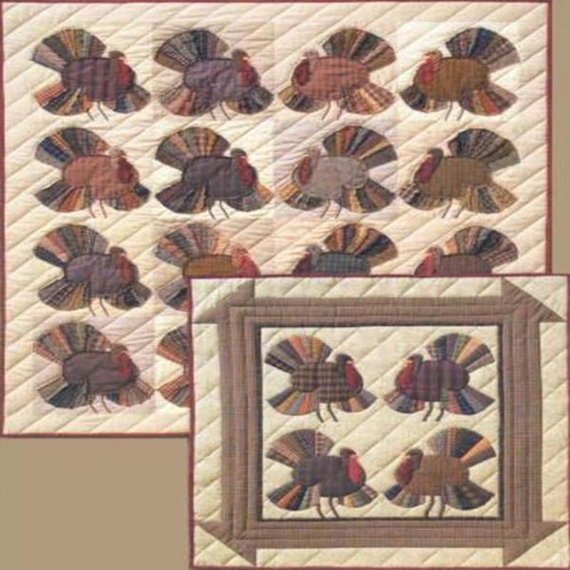 Turkey Quilt Pattern - Etsy