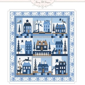 Crystal Lane Quilt Quilting and Applique Pattern From Bunny Hill ...
