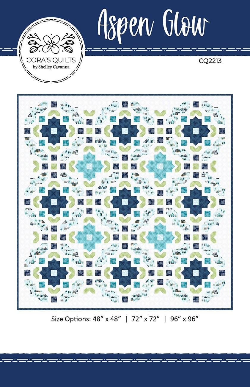 Aspen Glow Quilt Quilting and Sewing Pattern, From Cora's Quilts BRAND ...