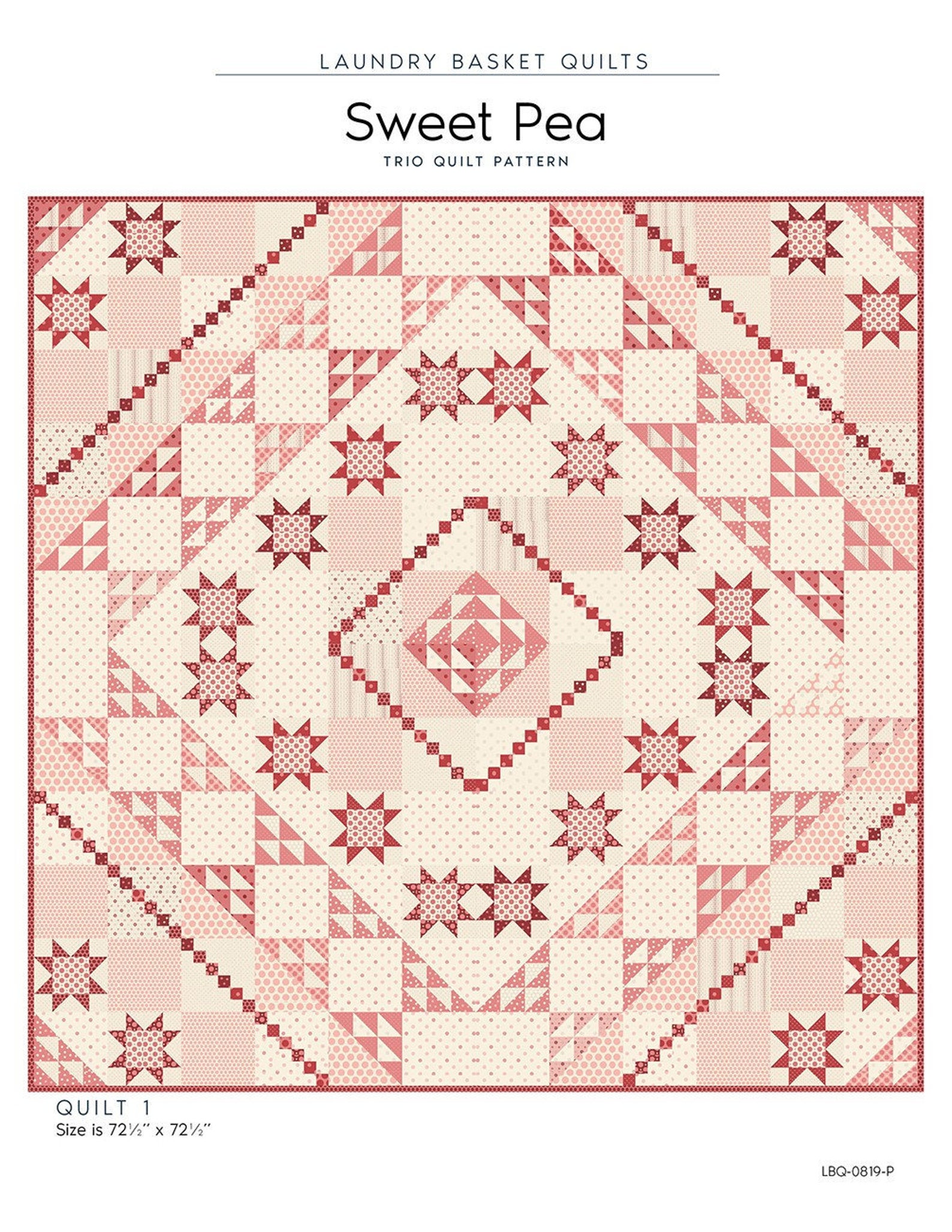 Sweet Pea Quilt Quilting Pattern From Laundry Basket Quilts | Etsy