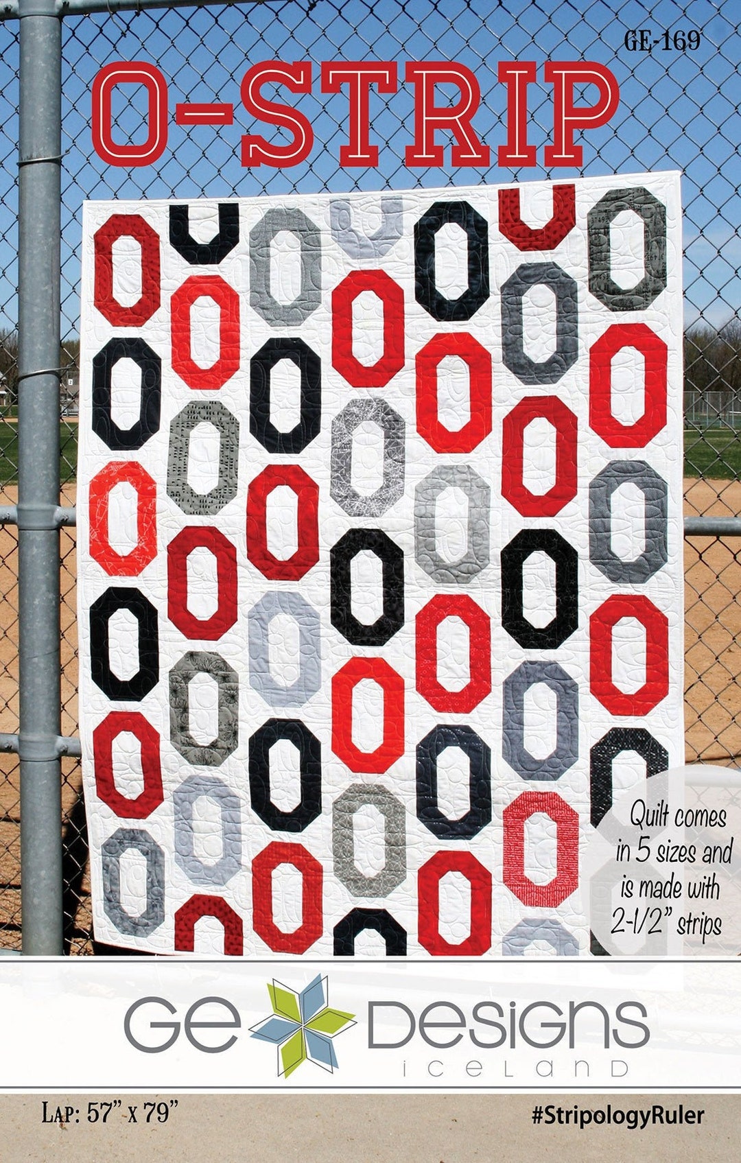 O-strip Quilt Pieced Quilting Pattern From G.E. Quilt Designs BRAND NEW ...