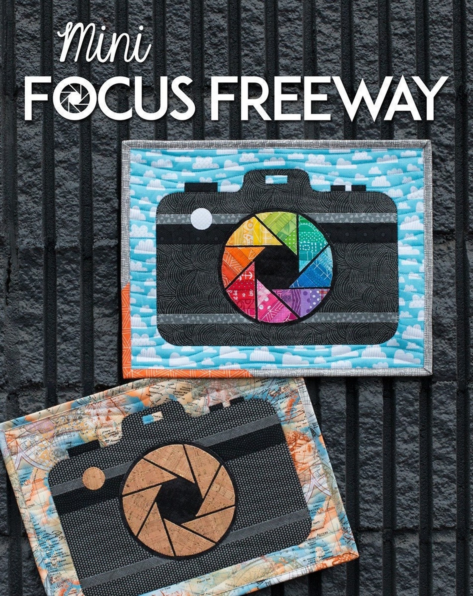 Mini Focus Freeway Camera Quilt Quilting Pattern by Sassafras Lane ...