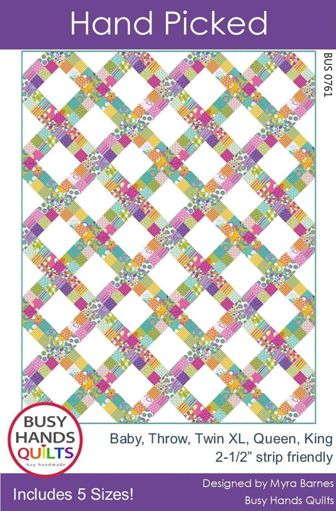 Hand Picked Quilt Quilting Pattern From Busy Hands Quilts BRAND NEW ...