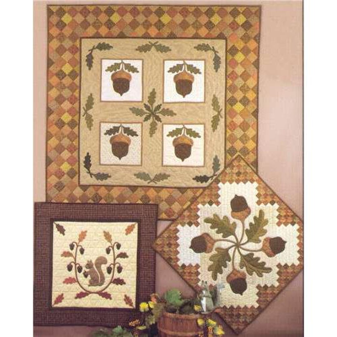 Acorn Harvest Quilt Quilting Pattern, From the City Stitcher BRAND NEW ...