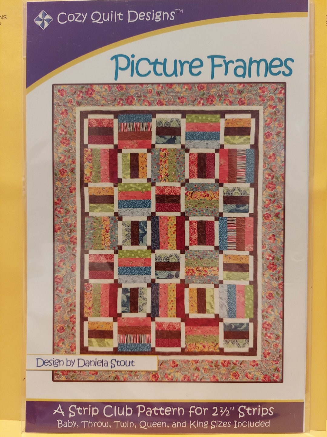 Picture Frames Quilt Quilting Pattern, From Cozy Quilt Designs NEW ...