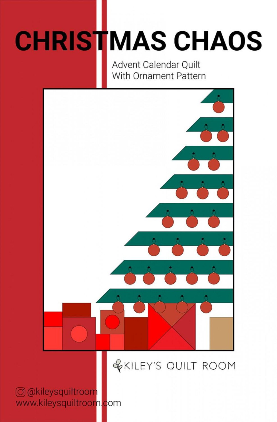 Christmas Chaos Quilt Quilting Pattern, From Kiley's Quilt Room BRAND ...