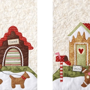 Gingerbread Village Complete Quilting and Applique Pattern Set From ...