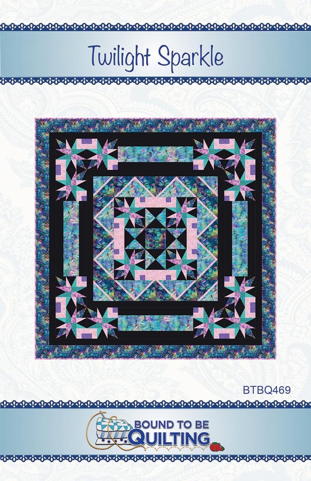 Twilight Sparkle Quilt Pattern, From Bound to Be Quilting BRAND NEW ...