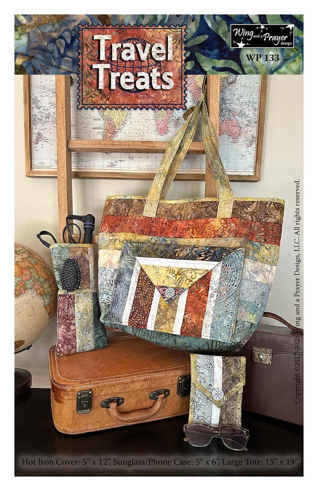 Travel Treats Sewing Pattern From Wing and A Prayer Design BRAND NEW ...