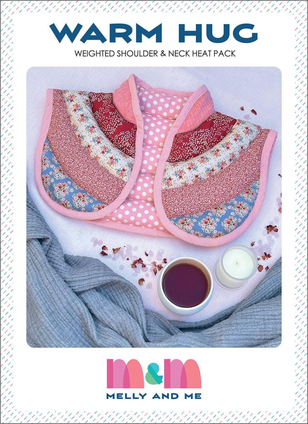 Warm Hug Weighted Should and Neck Heat Pack Sewing Pattern From Melly ...