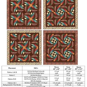 Changing Ways Quilt Quilting Pattern, From Quilt Moments BRAND NEW ...