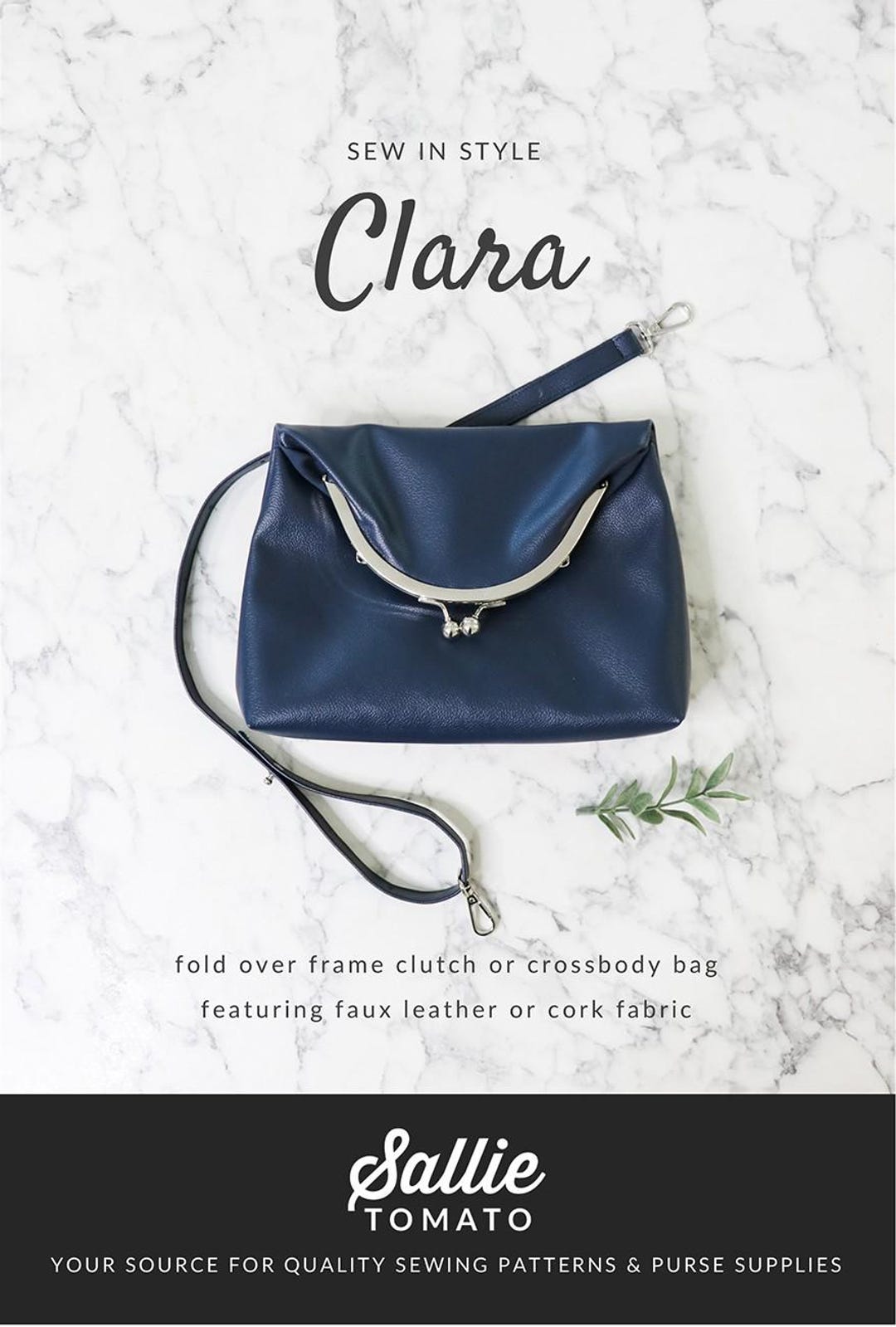 Clara Bag Sewing Pattern From Sallie Tomato BRAND NEW, Please See Item ...