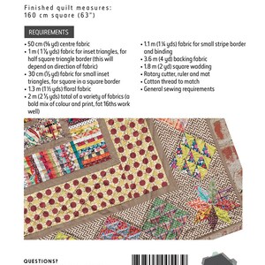 Abby Road Quilt Pattern With Acrylic Template From Jen Kingwell Designs ...