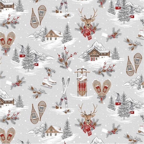 Cabin Theme Fabric - Etsy