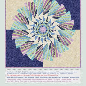 NEW Mini Twirl Quilt Quilting Pattern, From Amanda Murphy Design LLC ...