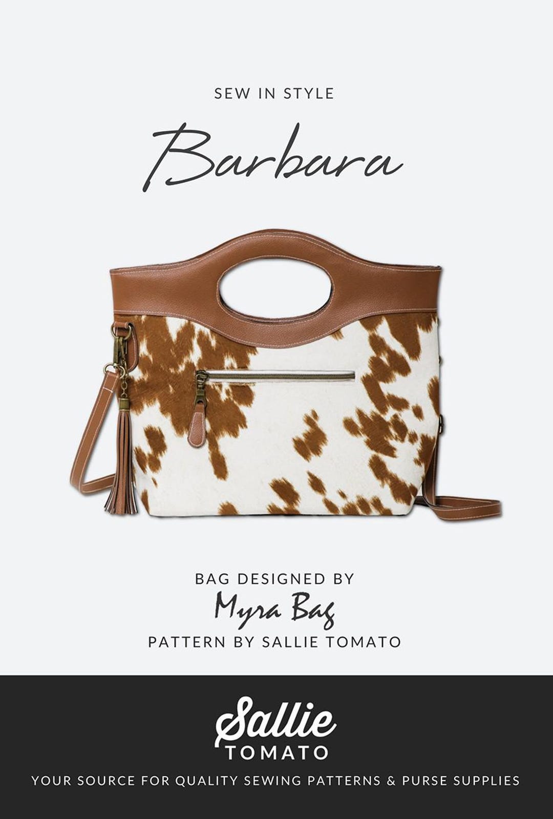 Barbara Bag Sewing Pattern From Sallie Tomato BRAND NEW, Please See ...