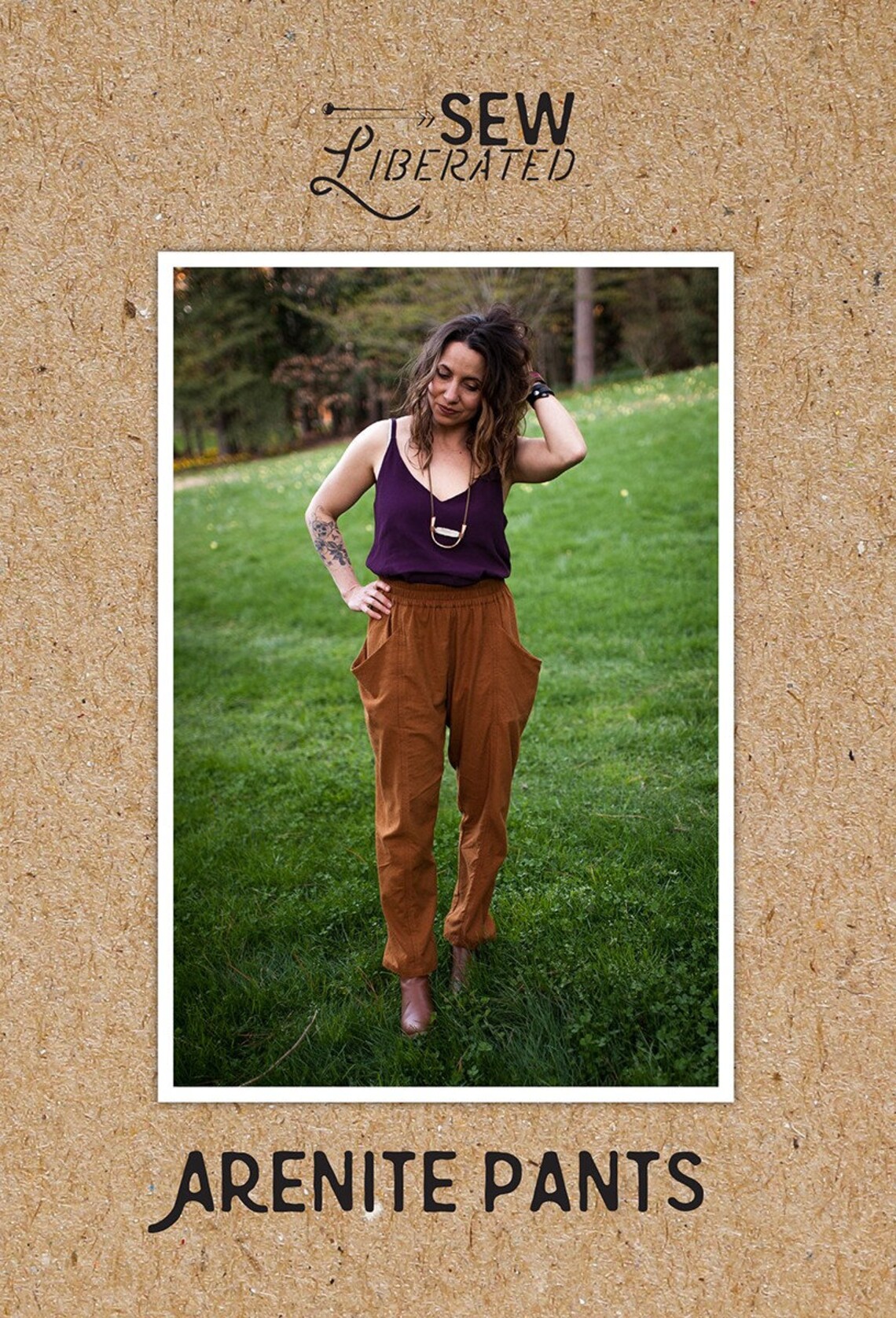Arenite Pants Sewing Pattern Women's Sizes 0-34 From Sew - Etsy