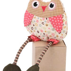 Hoot N Annie Owl Softies Sewing and Quilting Pattern From Byannie NEW ...