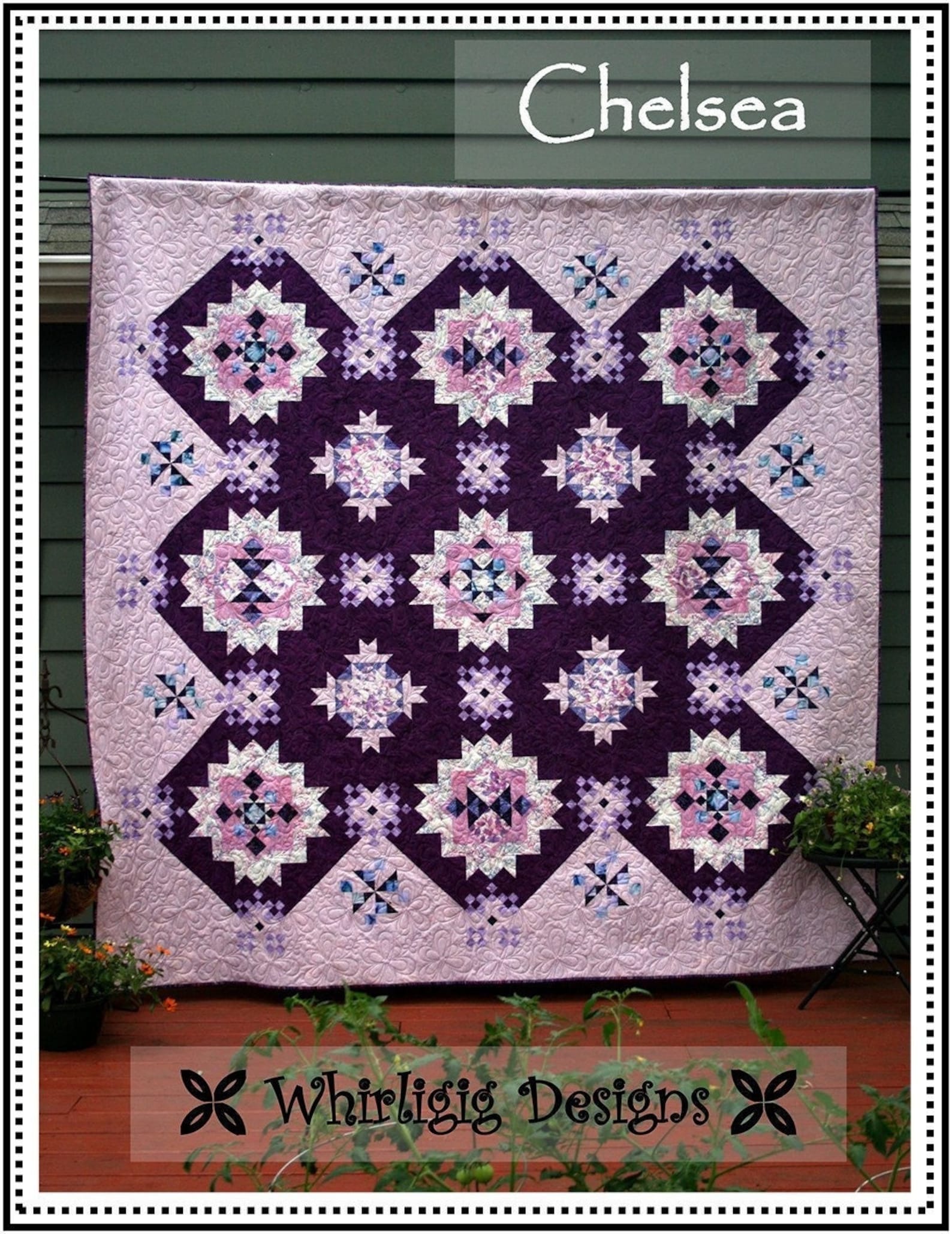 Chelsea Quilt Quilting Pattern From Whirligig Designs BRAND - Etsy
