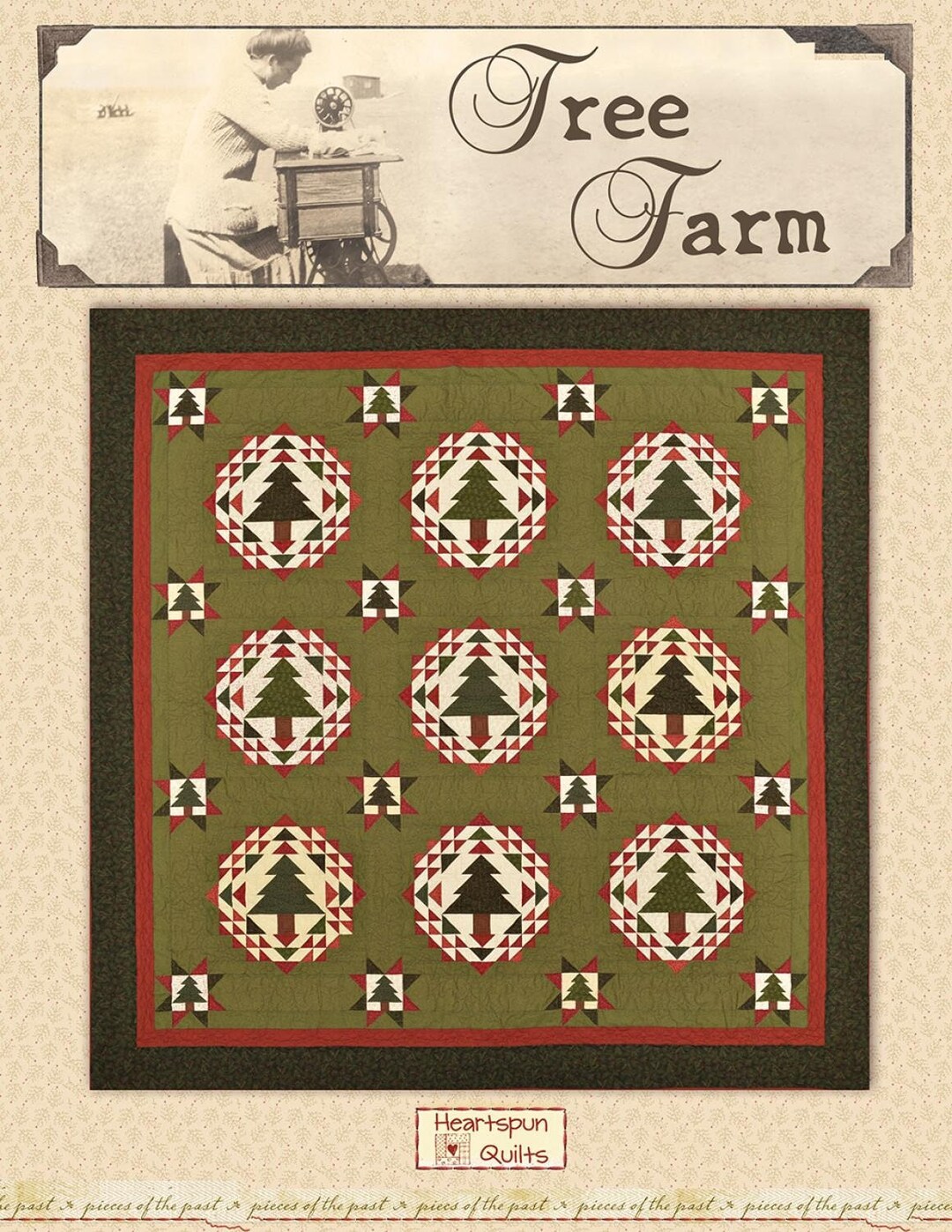 Tree Farm Quilt Quilting Pattern, From Heartspun Quilts BRAND NEW ...