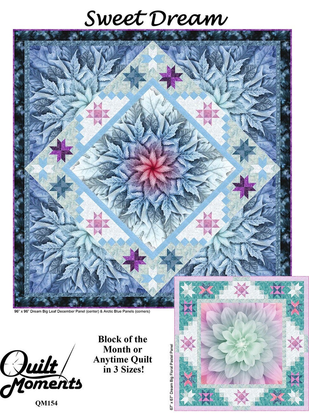 Sweet Dream Quilt Quilting Pattern, From Quilt Moments BRAND NEW ...
