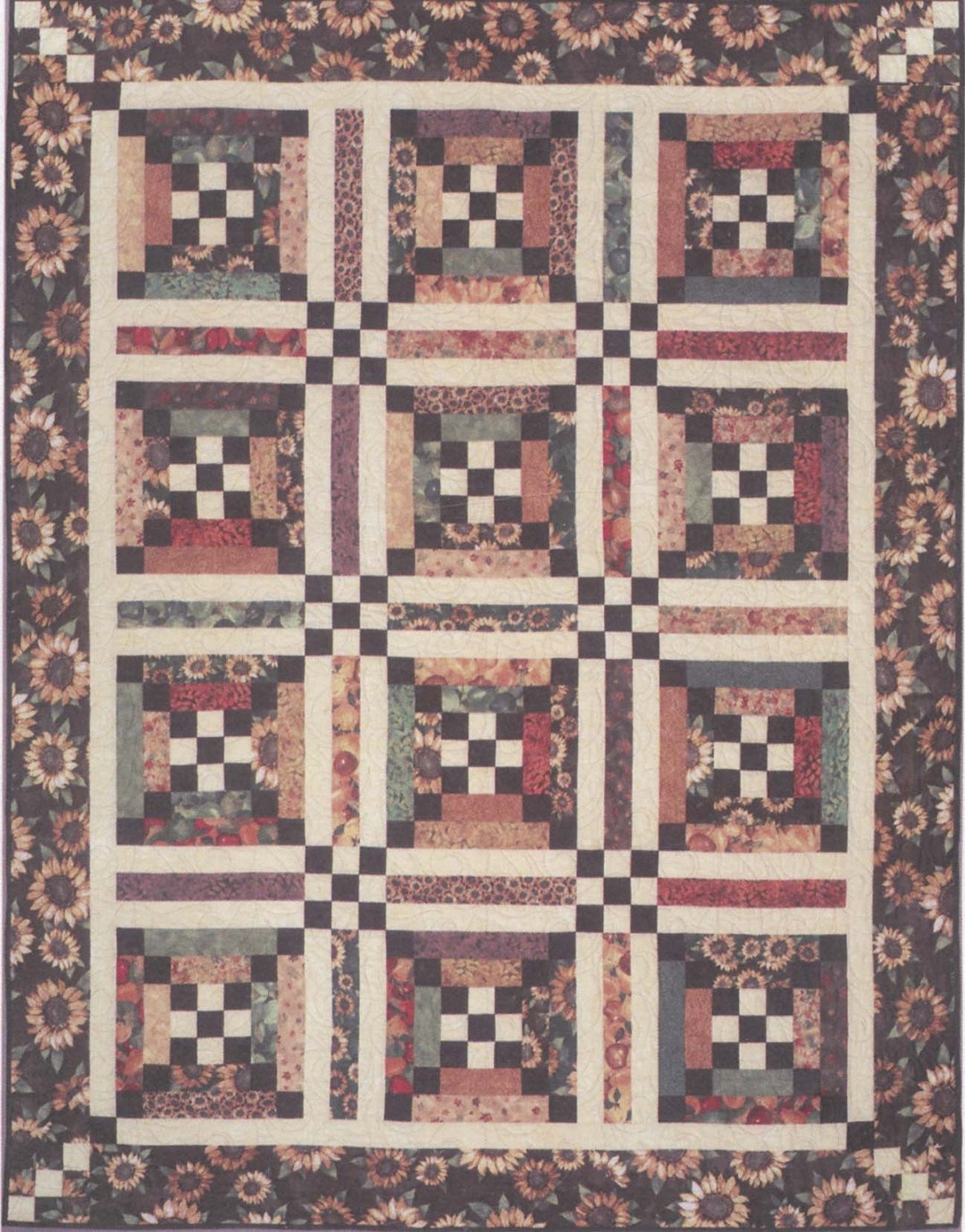 Chain Chain Chain Quilt Quilting and Sewing Pattern, From Cozy Quilt ...