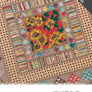 Abby Road Quilt Pattern With Acrylic Template From Jen Kingwell Designs ...