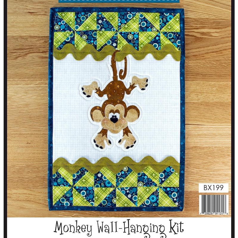 Sock Monkey Applique - Etsy