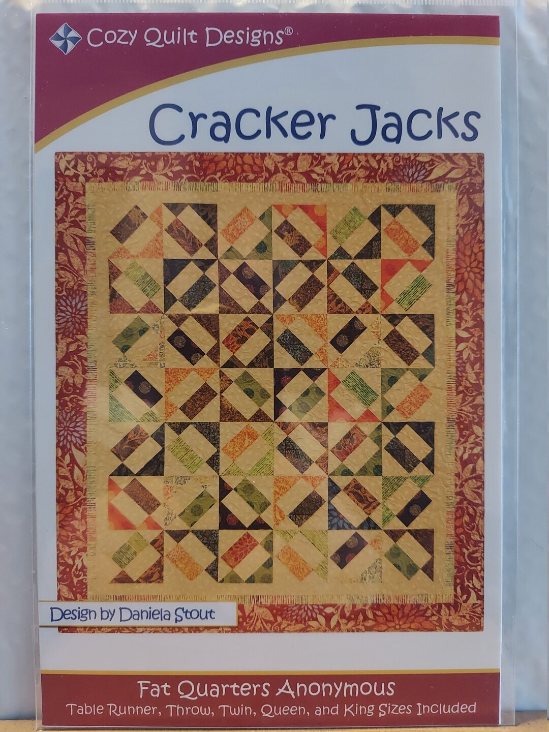 Cracker Jacks Quilt Quilting Pattern From Cozy Quilt Designs BRAND NEW ...
