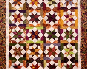 Chain Link Quilt Quilting Pattern, A Cozy Strip Club Pattern for 2 1/2 ...