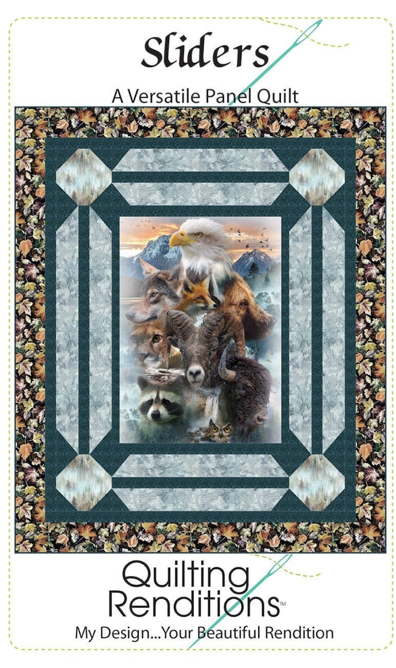 Sliders Quilt Quilting Pattern, From Quilting Renditions BRAND NEW ...