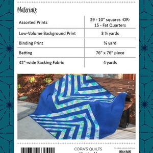 Selkie Quilt Quilting and Sewing Pattern, From Cora's Quilts BRAND NEW ...