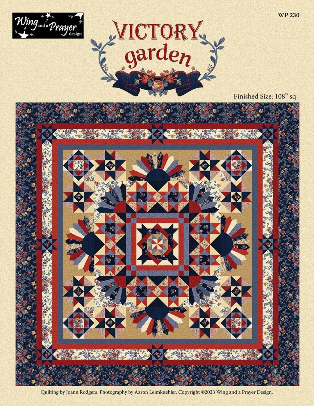 Victory Garden Quilt Quilting Pattern From Wing and A Prayer Design ...