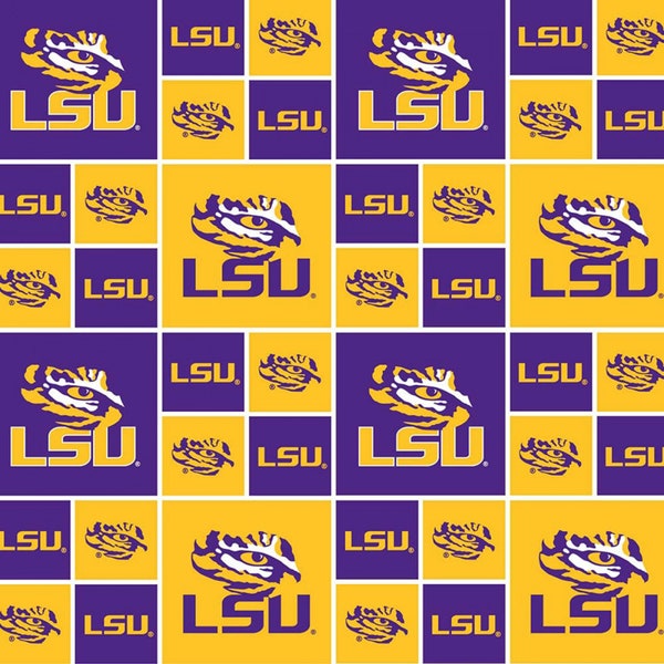 Lsu Fabric - Etsy