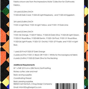 Carnivale Quilt Quilting Pattern From 3 Dog Design Company BRAND NEW ...