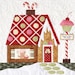 Gingerbread Village Complete Quilting and Applique Pattern Set From ...