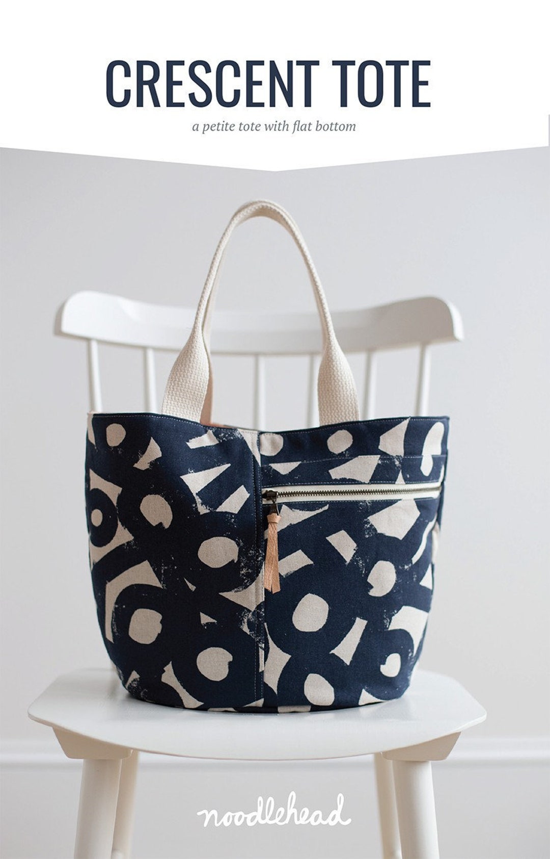 Crescent Tote Bag Purse Sewing Pattern From Noodlehead BRAND NEW ...