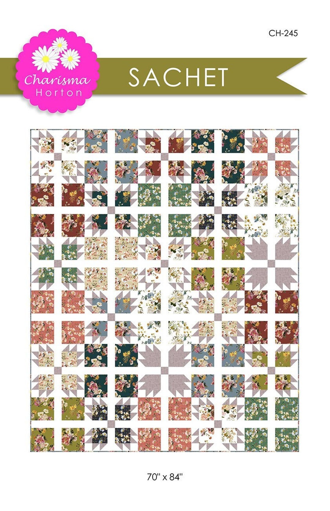Sachet Quilt Quilting Pattern, From Charisma Horton Patterns BRAND NEW ...