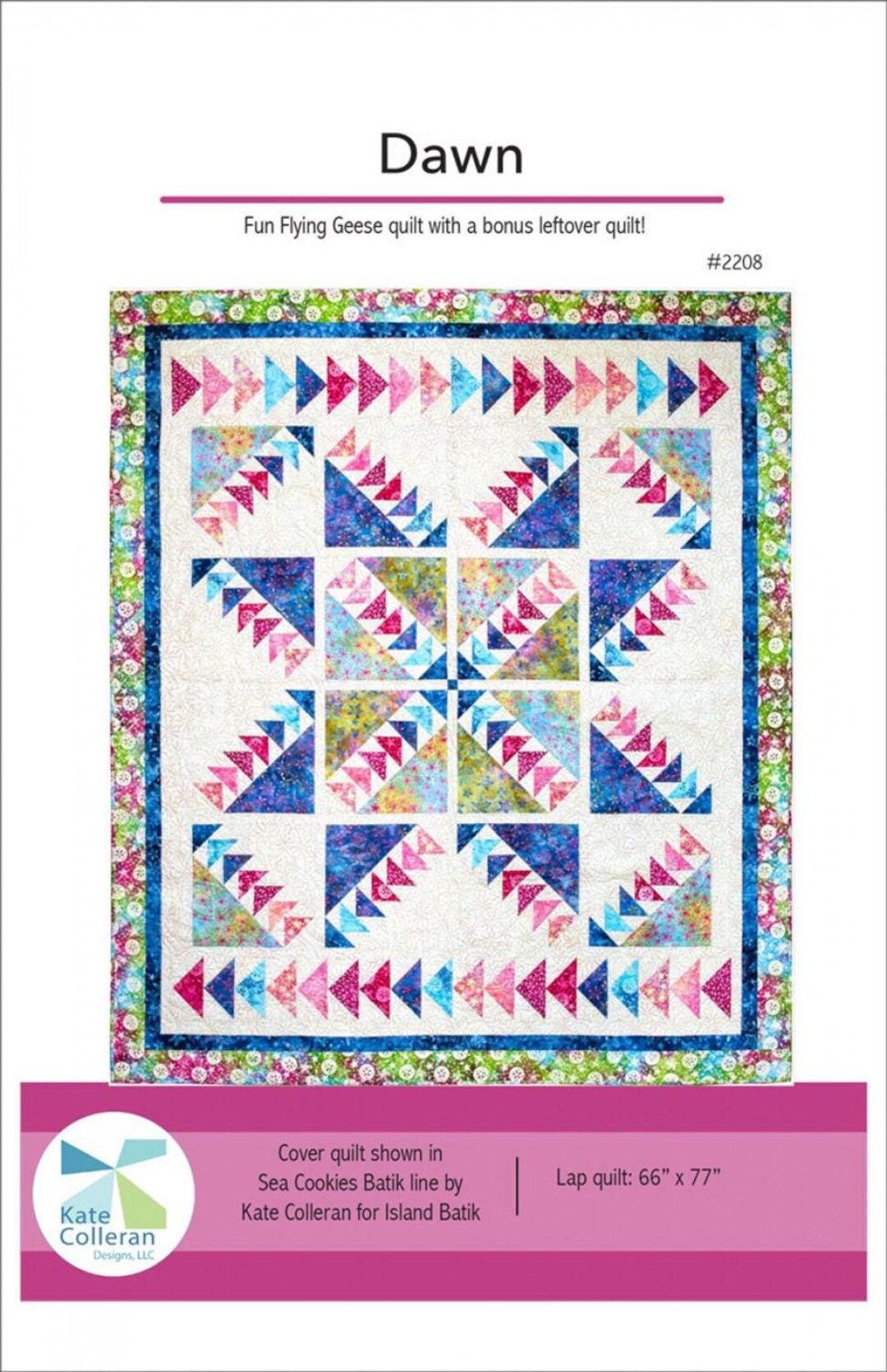 Dawn Quilting Pattern From Kate Colleran Designs BRAND NEW, Please See ...