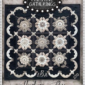 Heirloom Rose Urban Quilt Quilting Pattern From Primitive Gatherings ...